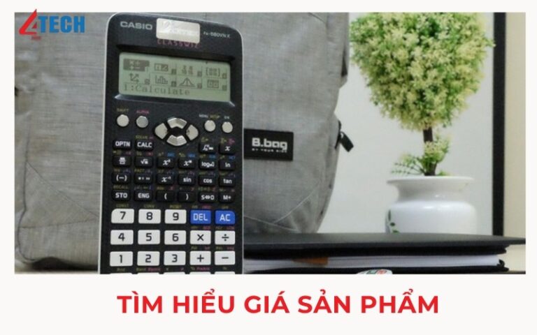 Cách kiểm tra máy tính Casio 580 chính hãng qua 6 chi tiết